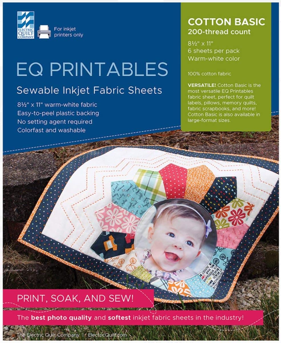 Printable Cotton Fabric Sheets for Inkjet Printers: Put Your Creativity ...